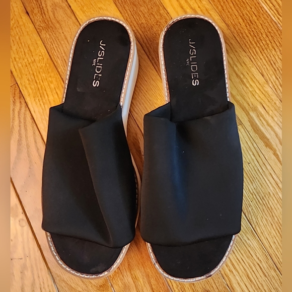 J Slides | Shoes | Jslides Platform Wedge Sandals | Poshmark